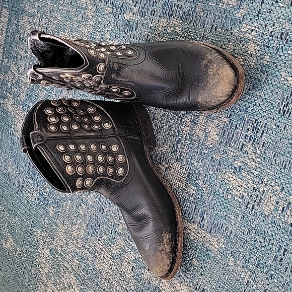 Frye | Shoes | Frye Wyatt Disco Western Bootie | Poshmark